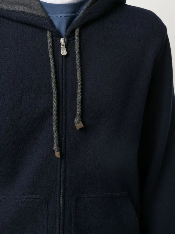 Brunello Cucinelli Zippered Hoodie