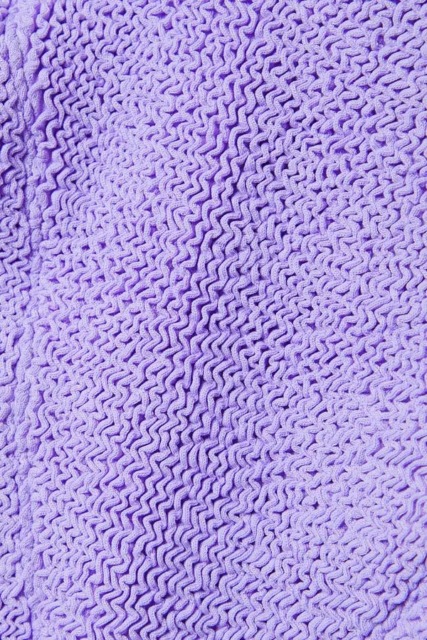 Hunza G Gigi Original Crinkle Bikini - Purple