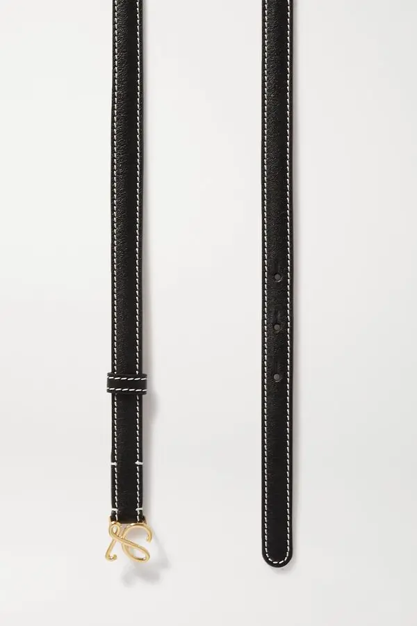 Loewe L Buckle Leather Belt