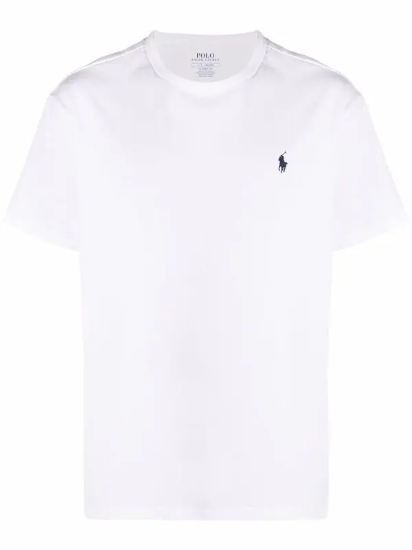 Polo Ralph Lauren Embroidered Logo T-shirt - White