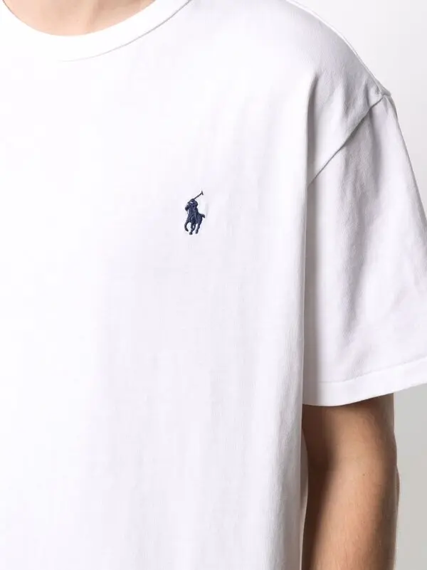 Polo Ralph Lauren Embroidered Logo T-shirt - White
