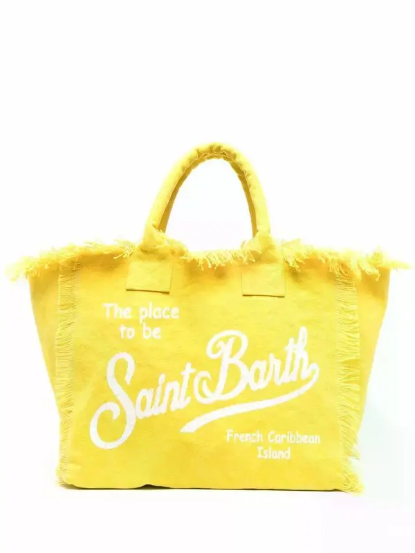 MC2 SAINT BARTH Logo Print Tote Bag