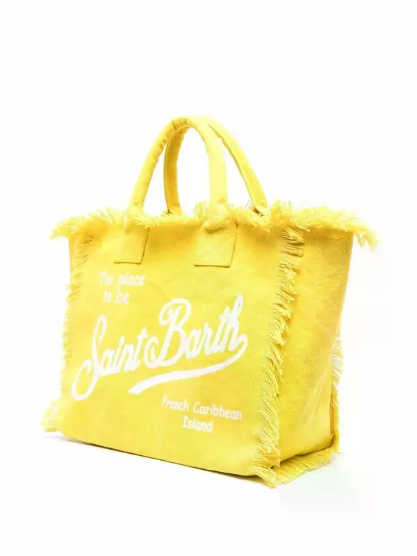 MC2 SAINT BARTH Logo Print Tote Bag