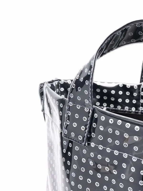 10 CORSO COMO Logo Print Coated Tote Bag