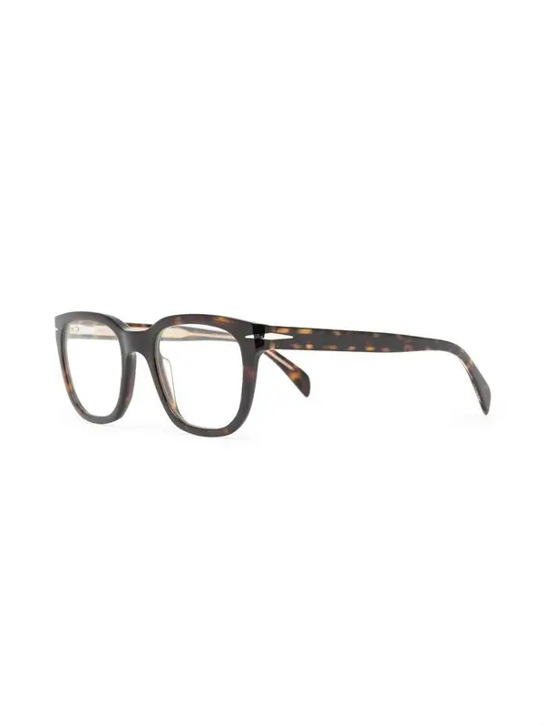 DB EYEWEAR BY DAVID BECKHAM Tortoiseshell Clip-on Glasses