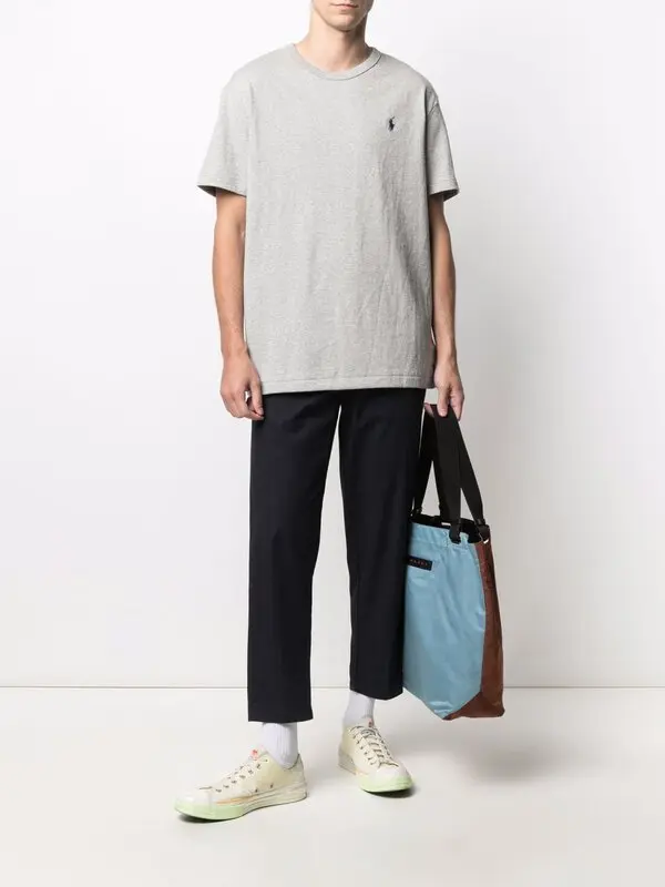 Polo Ralph Lauren Embroidered Logo T-shirt - Grey
