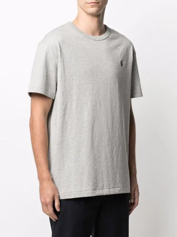 Polo Ralph Lauren Embroidered Logo T-shirt - Grey