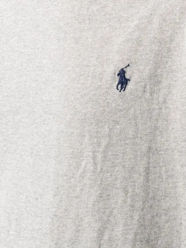 Polo Ralph Lauren Embroidered Logo T-shirt - Grey