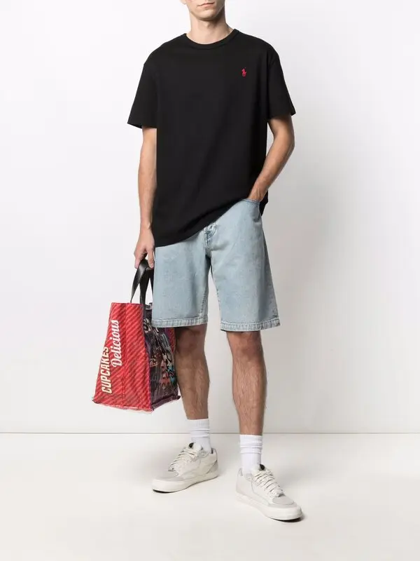 Polo Ralph Lauren Embroidered Logo T-shirt - Black
