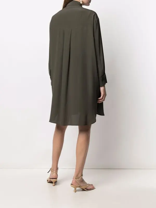 BLANCA VITA Flared Shirt Dress