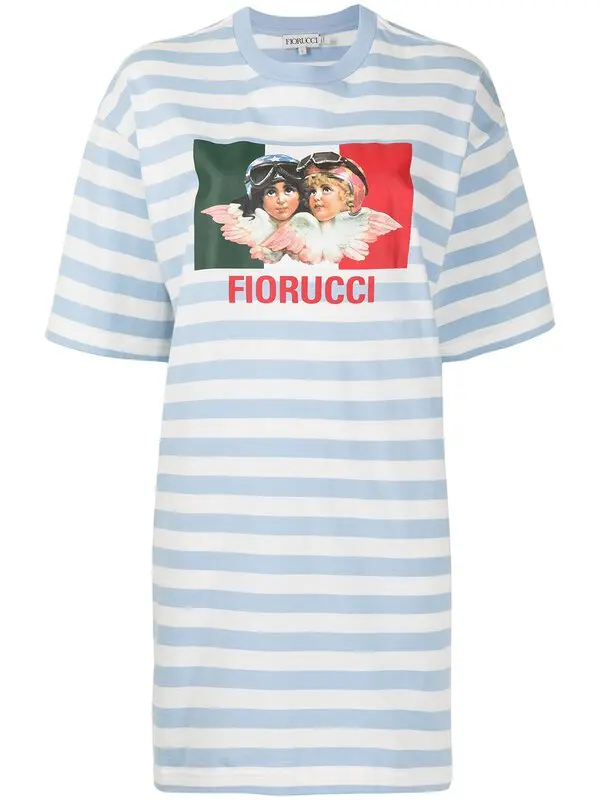 fiorucci shirt dress Double Cupid Shirt Dress