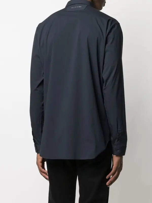 Philipp Plein Embroidered Skull Buttoned Shirt