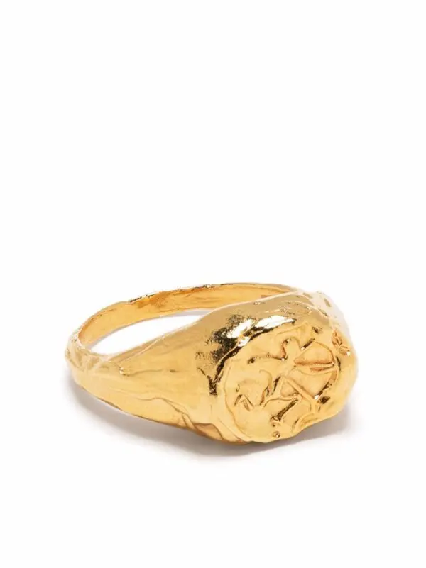 ALIGHIERI Sagittarius Signet Ring - Gold