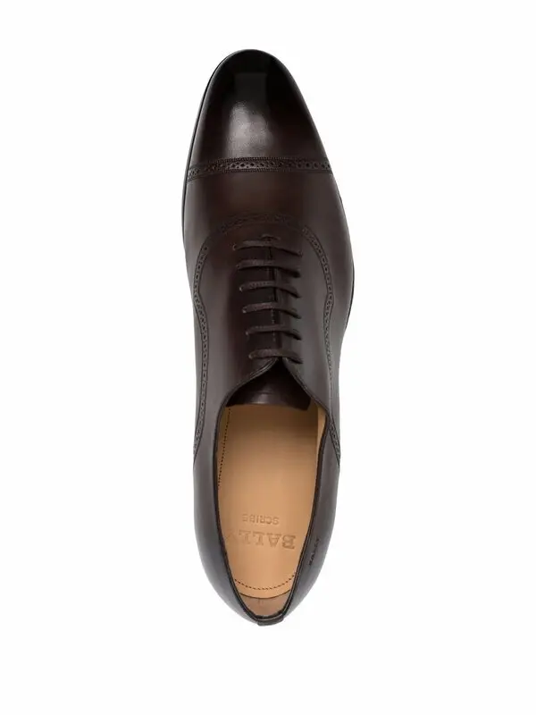 Bally Scotch Leather Oxford Shoes