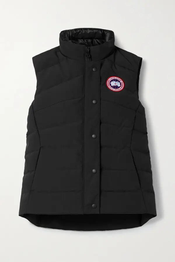 Canada Goose Freestyle Quilted Shell Down Vest - Black