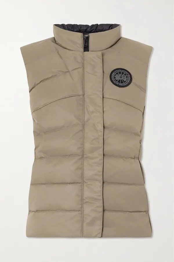 Canada Goose Freestyle Quilted Shell Down Vest - Neutrals
