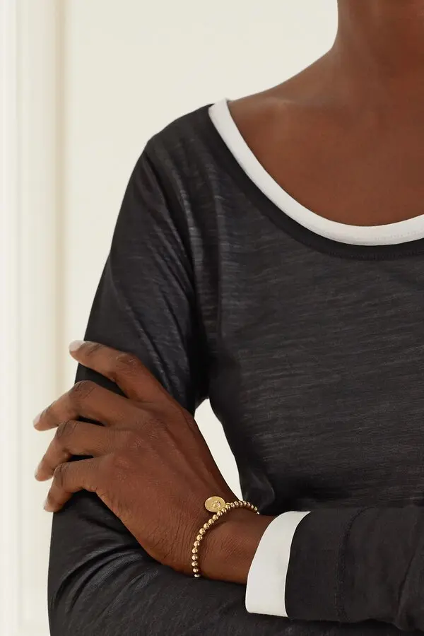 SYDNEY EVAN Taurus 14-karat Diamond Bracelet