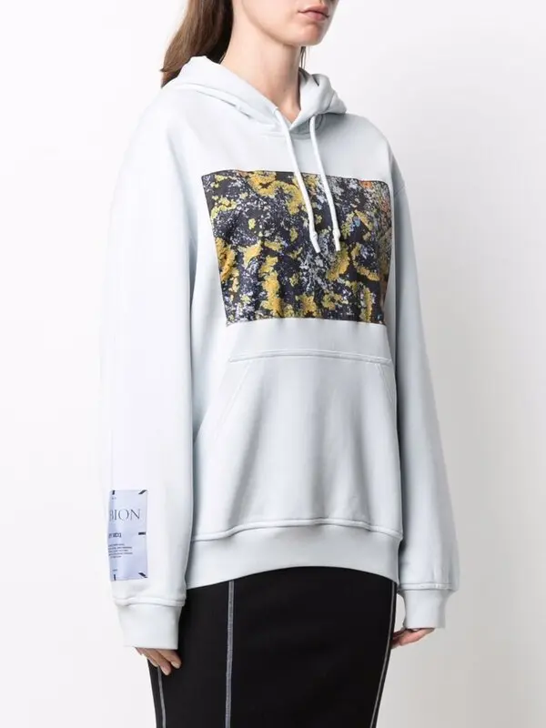 Alexander McQueen Logo-patch Sleeve Hoodie