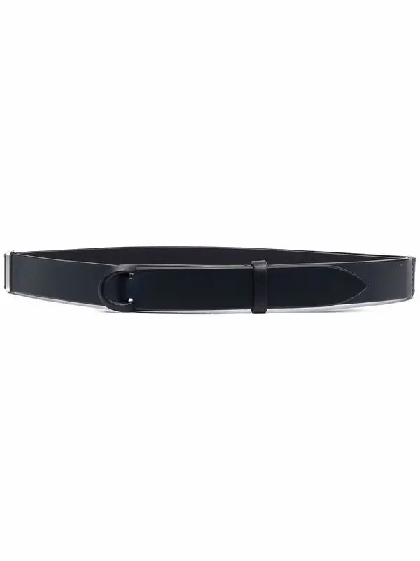 ORTIGNI Concealed Leather Belt - Blue