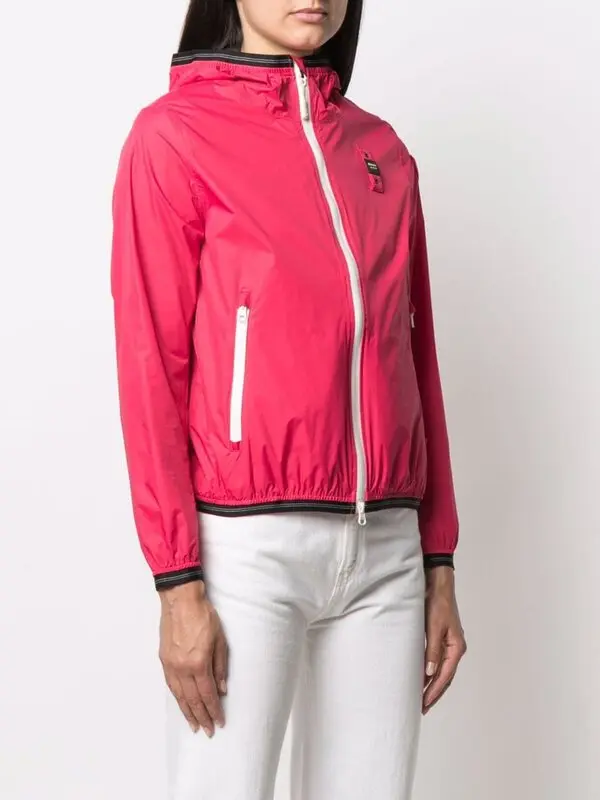 BLAUER. Tracy Hooded Windbreaker - Pink