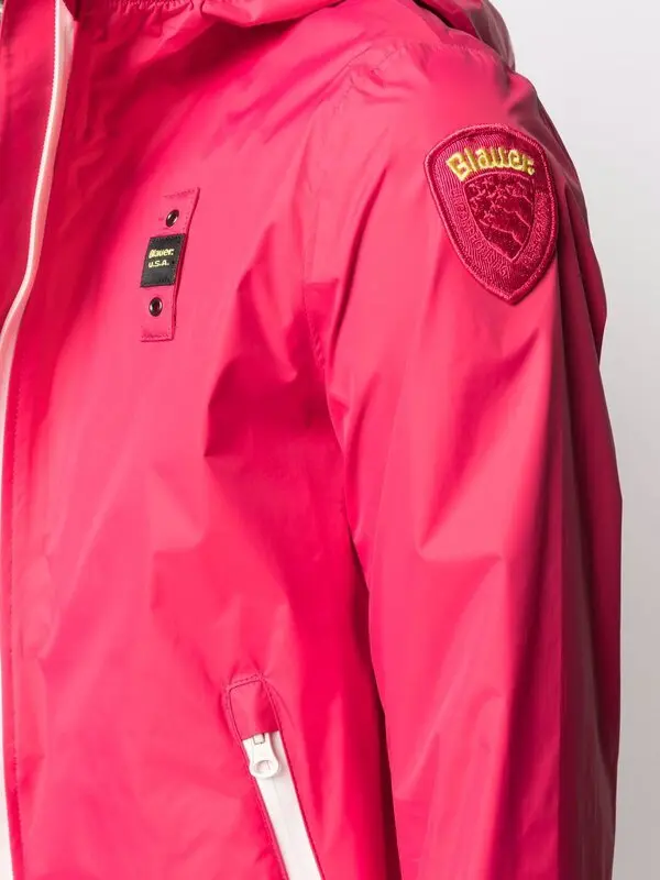 BLAUER. Tracy Hooded Windbreaker - Pink