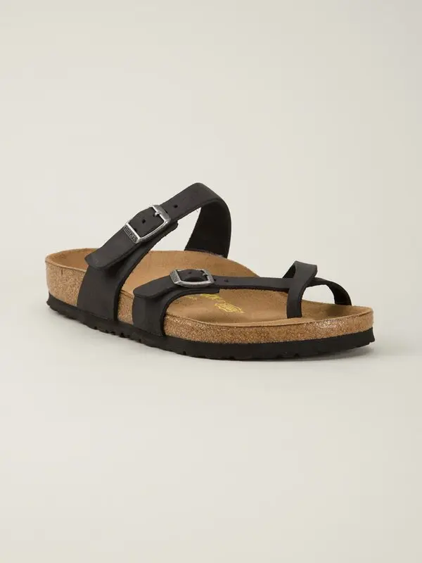 BIRKENSTOCK Crisscross Buckled Sandals