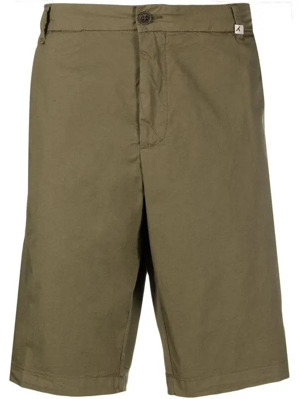 MYTHS Mid-rise Flared Chino Shorts