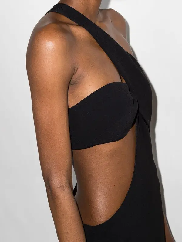 MONOT One-shoulder Maxi Dress