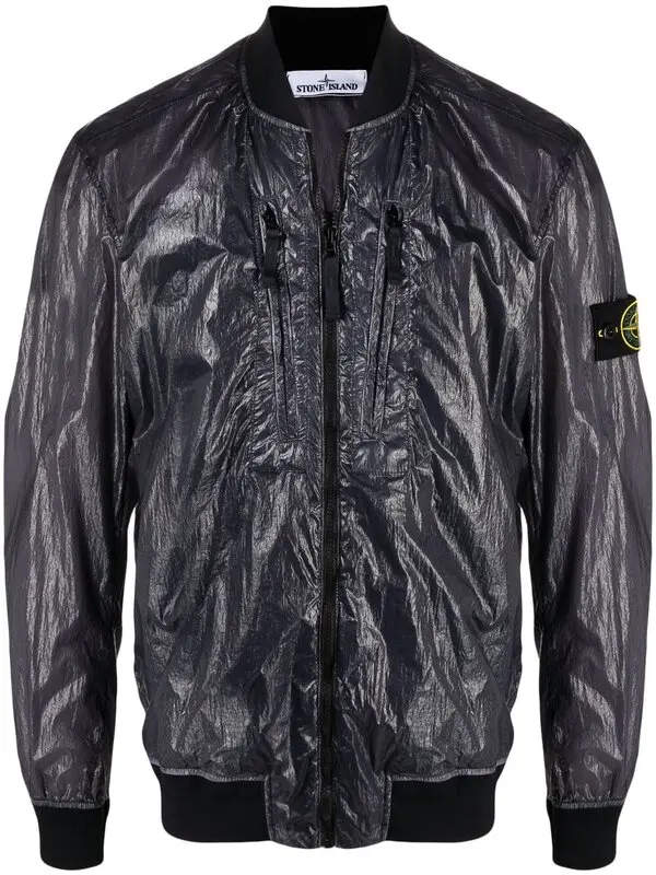 新品 STONE  LUCIDO-TC パッカブル ジャケット L Stone Island Lucido-Tc Packable Bomber Jacket - Blue | Editorialist