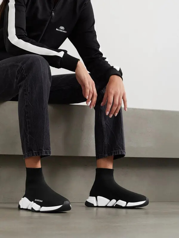 Balenciaga Speed 2.0 Logo High-top Sneakers