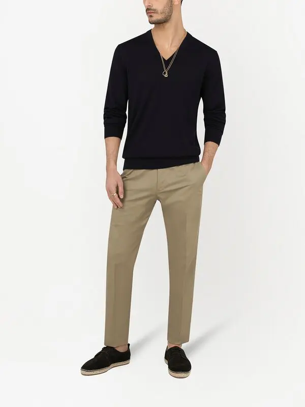 Dolce & Gabbana Tailored Trousers - Neutrals