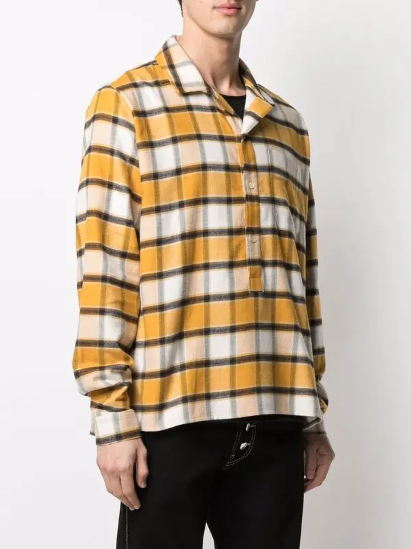 Rhude Check Button-down Shirt
