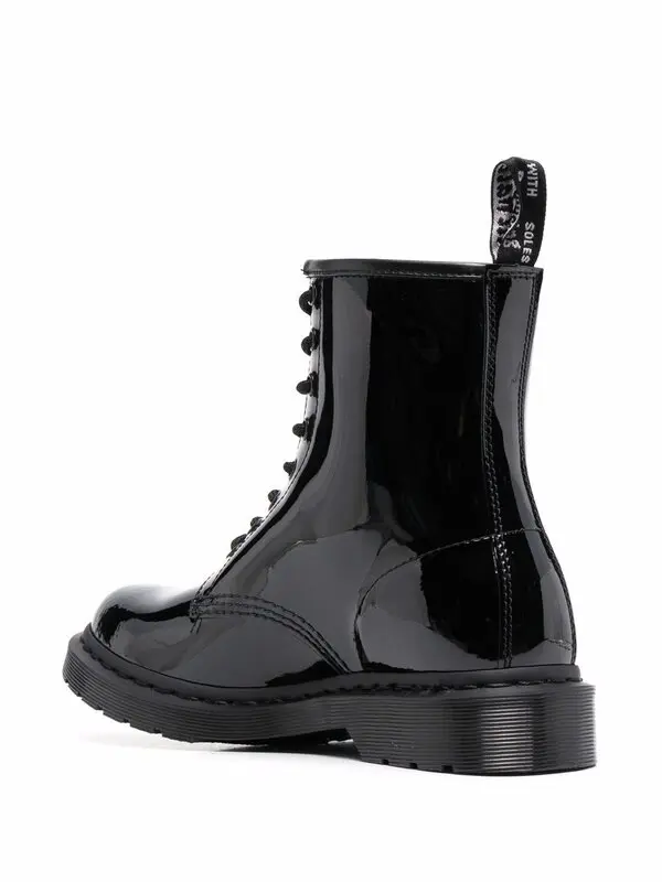 Dr. Martens High-shine Leather Ankle Boots