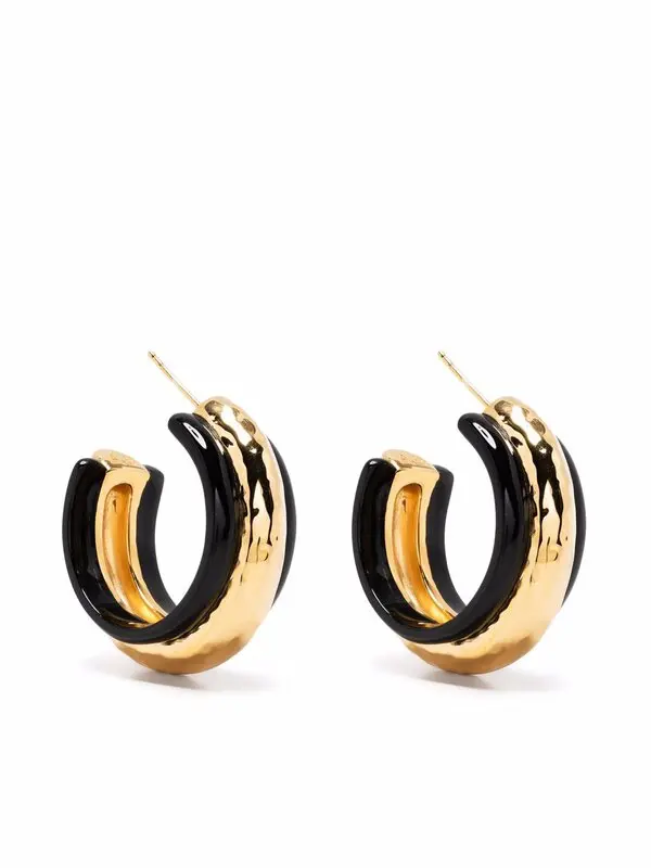 AURÉLIE BIDERMANN Nazca Hoop Earrings - Gold