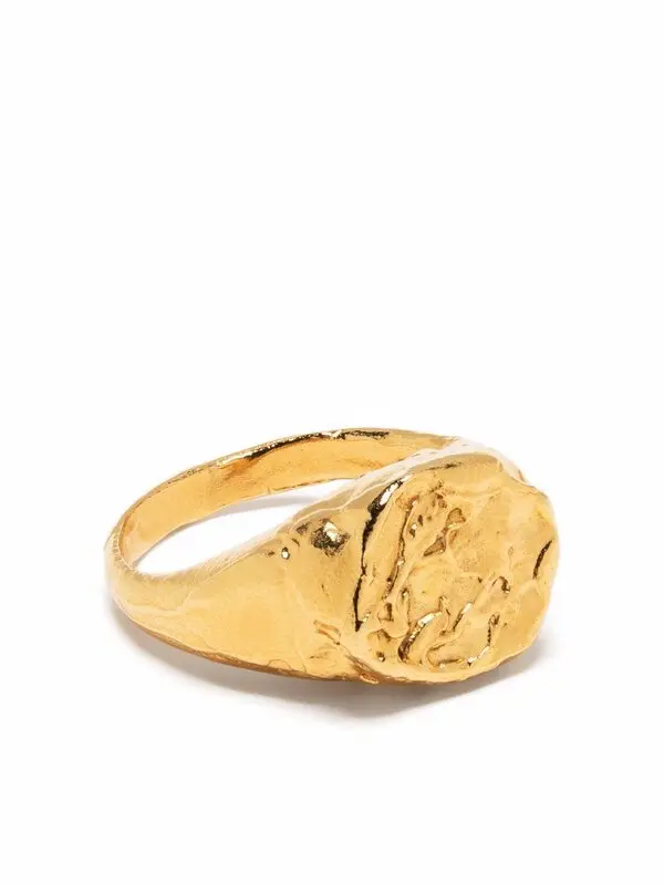 ALIGHIERI Pisces Signet Ring - Gold
