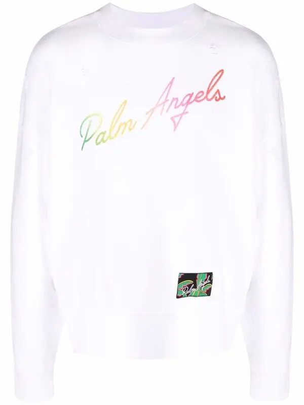 Palm Angels Logo-print Sweatshirt