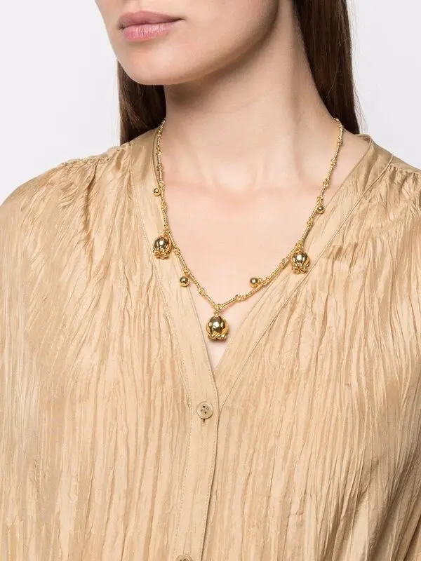 AURÉLIE BIDERMANN Virginia Bell Pendant Necklace