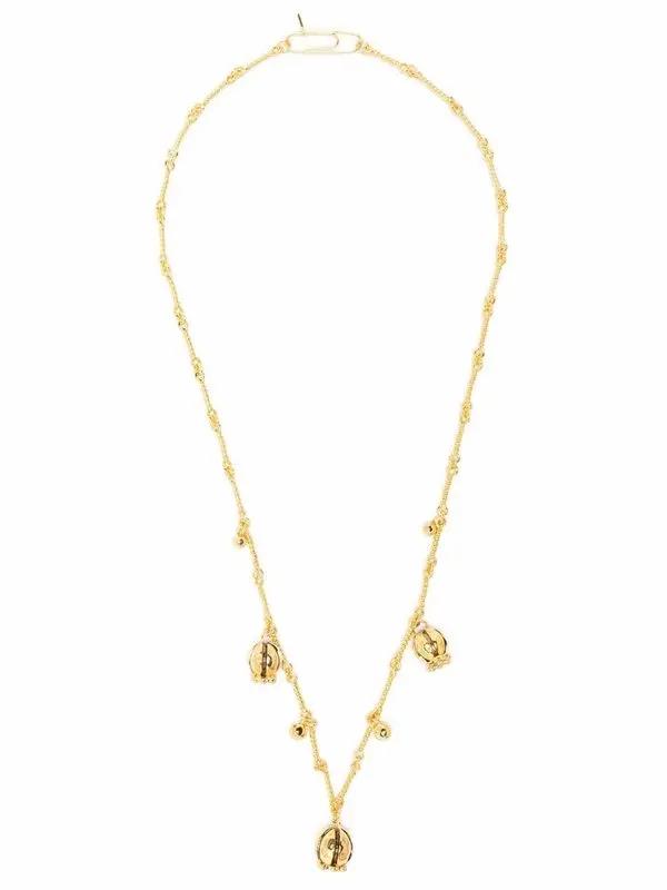 AURÉLIE BIDERMANN Virginia Bell Pendant Necklace