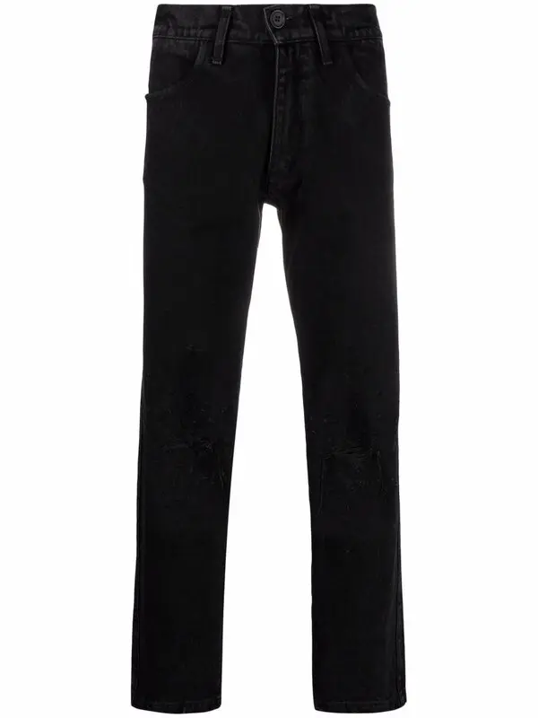 LIBERAL YOUTH MINISTRY Mid-rise Cropped Jeans