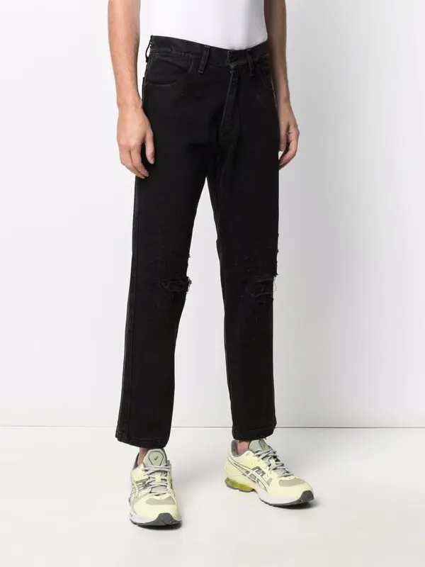 LIBERAL YOUTH MINISTRY Mid-rise Cropped Jeans