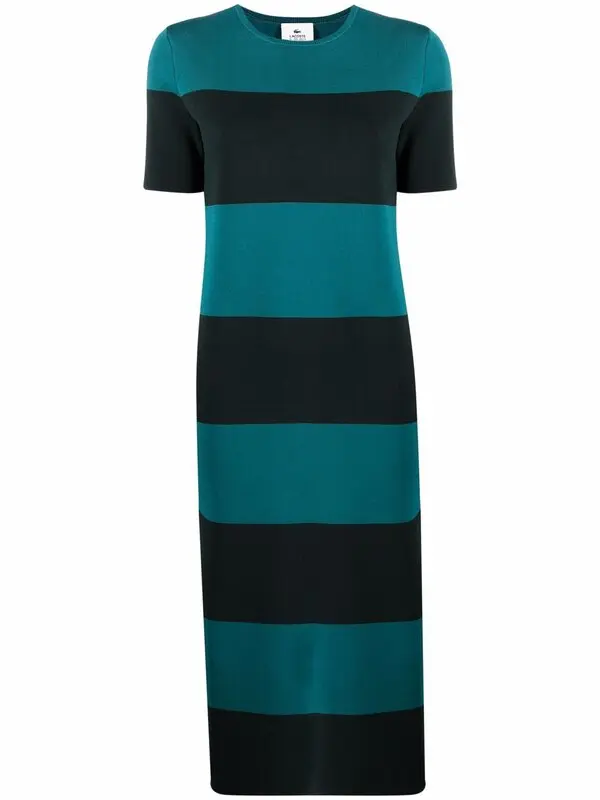 green emerald velvet dress Yousify Summer Dresses for Women 2026 Loose Short Sleeve T Shirt Dress Army  Green and White Striped Dress with Pockets at Amazon Women's Clothing store main image 0