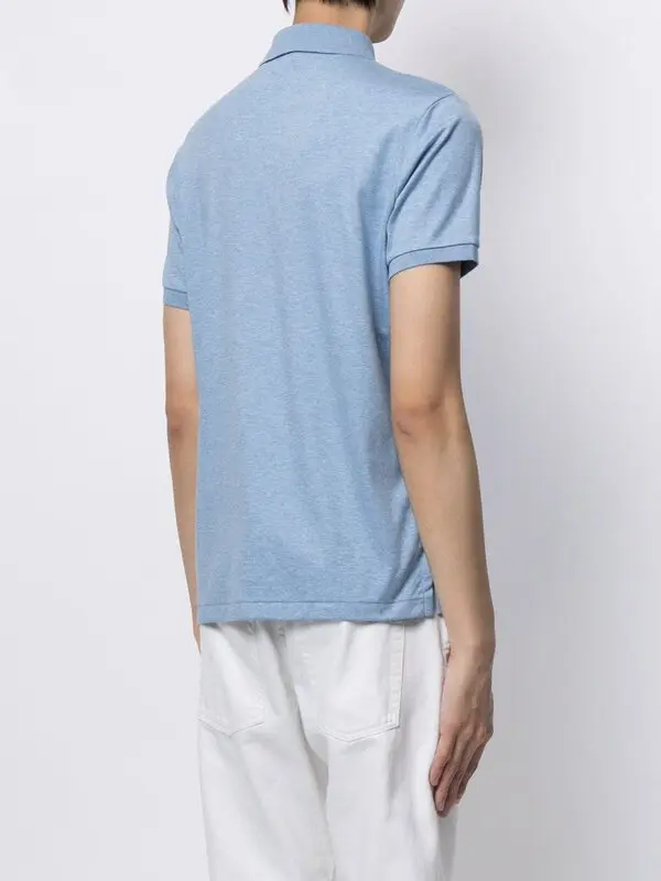 Polo Ralph Lauren Polo-pony Embroidered Polo Shirt - Blue