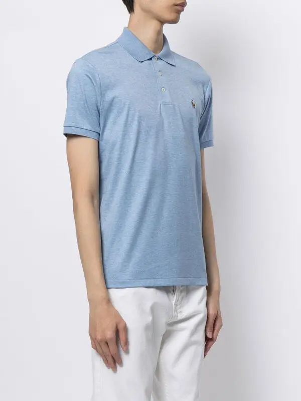 Polo Ralph Lauren Polo-pony Embroidered Polo Shirt - Blue