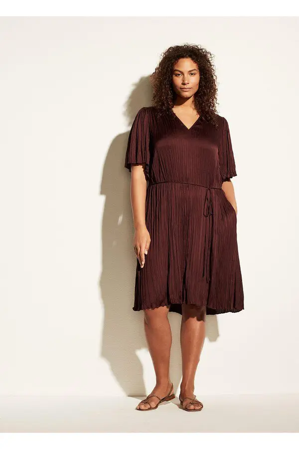 vince burgundy dress Brunch n Dress – D Glamour D City Store main image 1