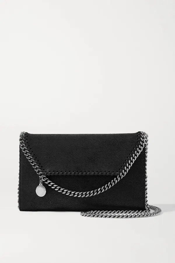 Stella McCartney The Falabella Mini Shoulder Bag - Black