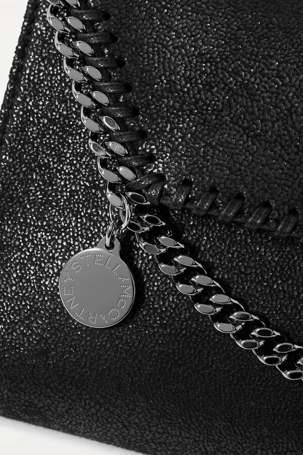 Stella McCartney The Falabella Mini Shoulder Bag - Black