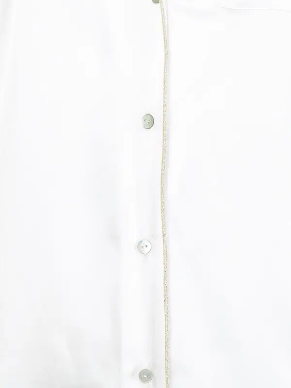 GILDA & PEARL Backstage Pajama Set - White