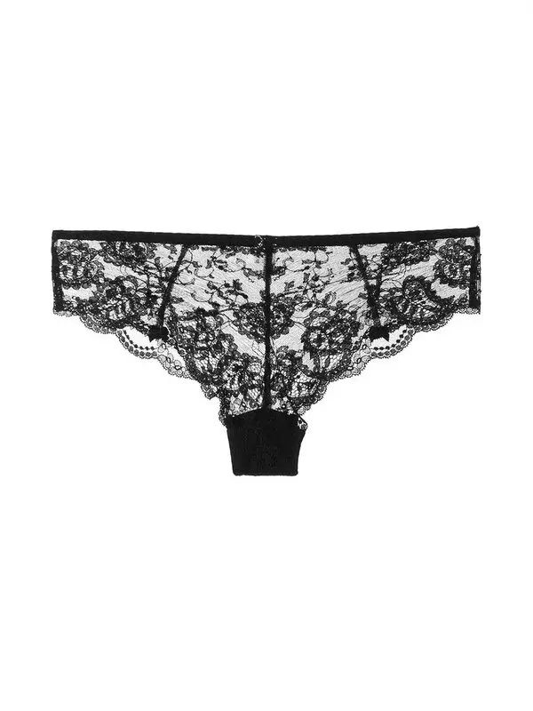 GILDA & PEARL Rita Lace-patterned Thong