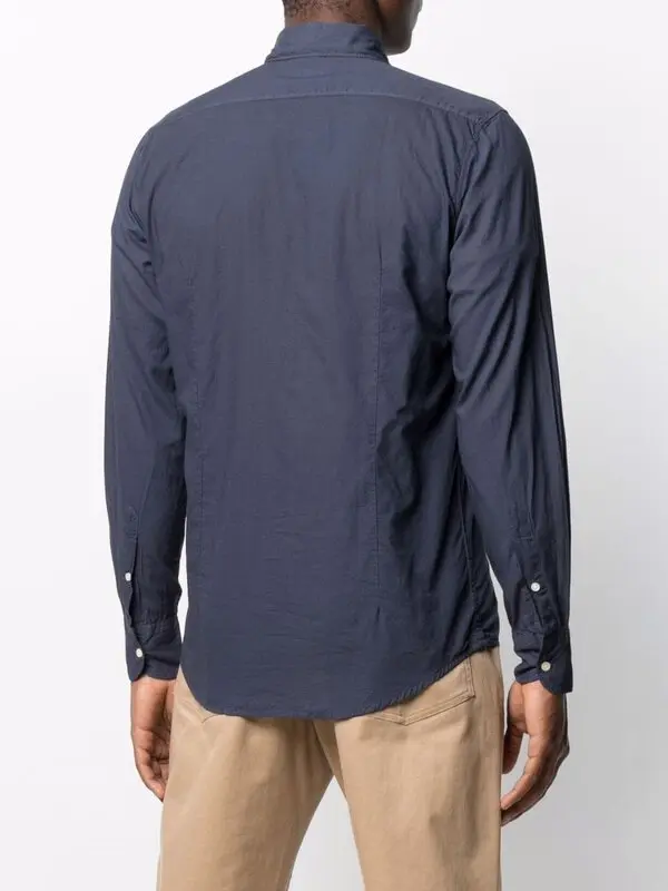 DEPERLU Button-down Shirt - Blue