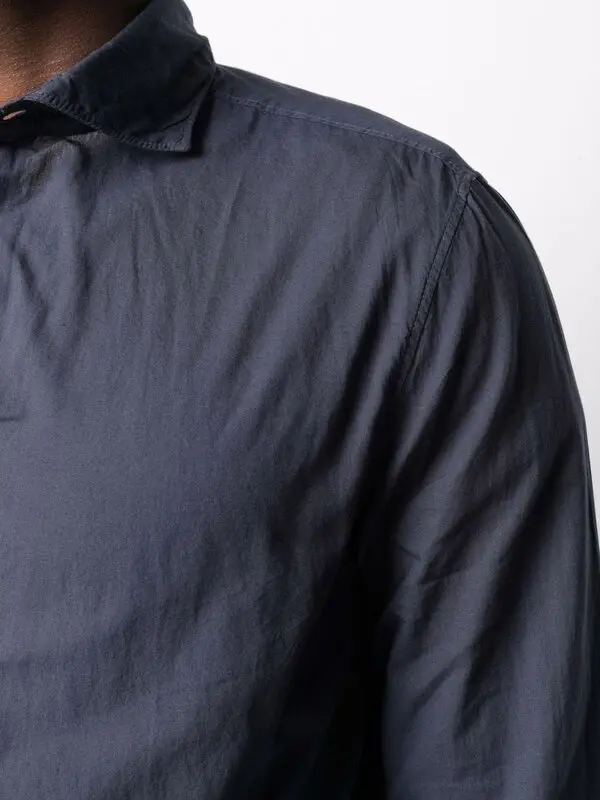 DEPERLU Button-down Shirt - Blue
